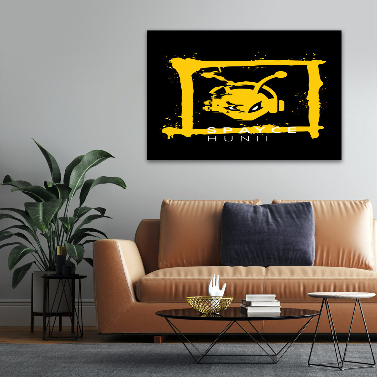 SPAYCE HUNII (Poster-Landscape). LOGO